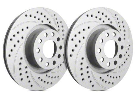 SP Performance Silverado 1500 Double Drilled and Slotted 6-Lug Rotors ...