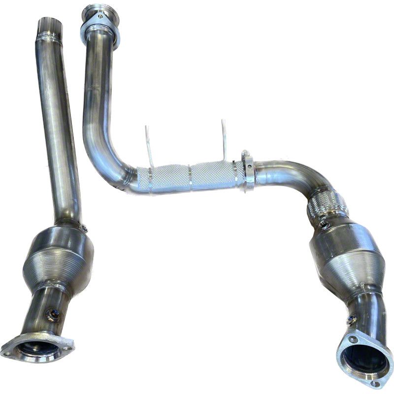 SPD Performance F-150 Alpha Catted Down-Pipes DP35FR21SS (21-25 3.5L ...
