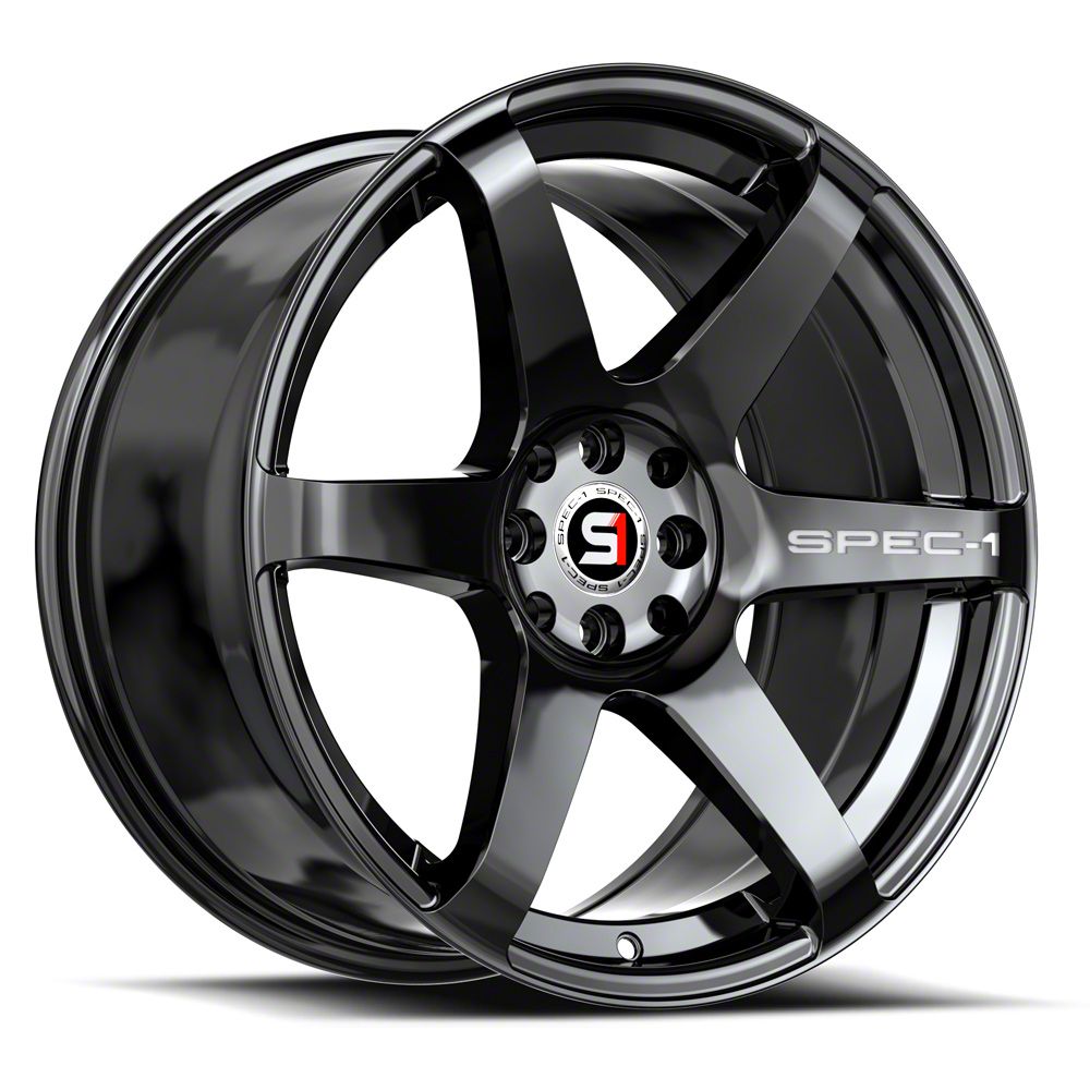 Spec-1 Maverick SPT-32 Gloss Black 5-Lug Wheel; 17x8; 42mm Offset SPT ...