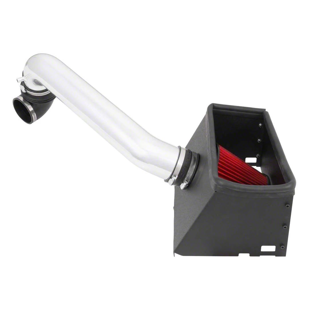 Spectre RAM 1500 Performance Cold Air Intake with Red Filter; Polished ...