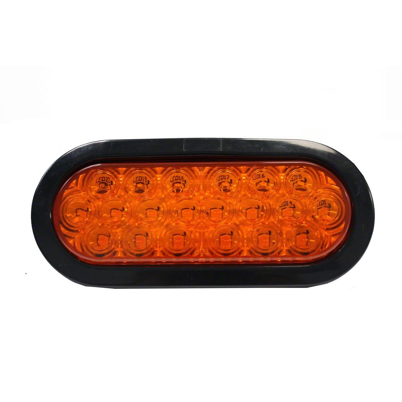 Speed Demon Lights RAM 1500 6-Inch DOT/SAE LED Marker Light; Amber 10 ...