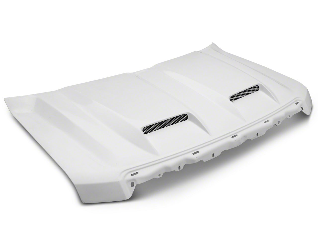 RedRock F-150 Dual Inlet Hood; Unpainted T538416 (09-14 F-150 ...