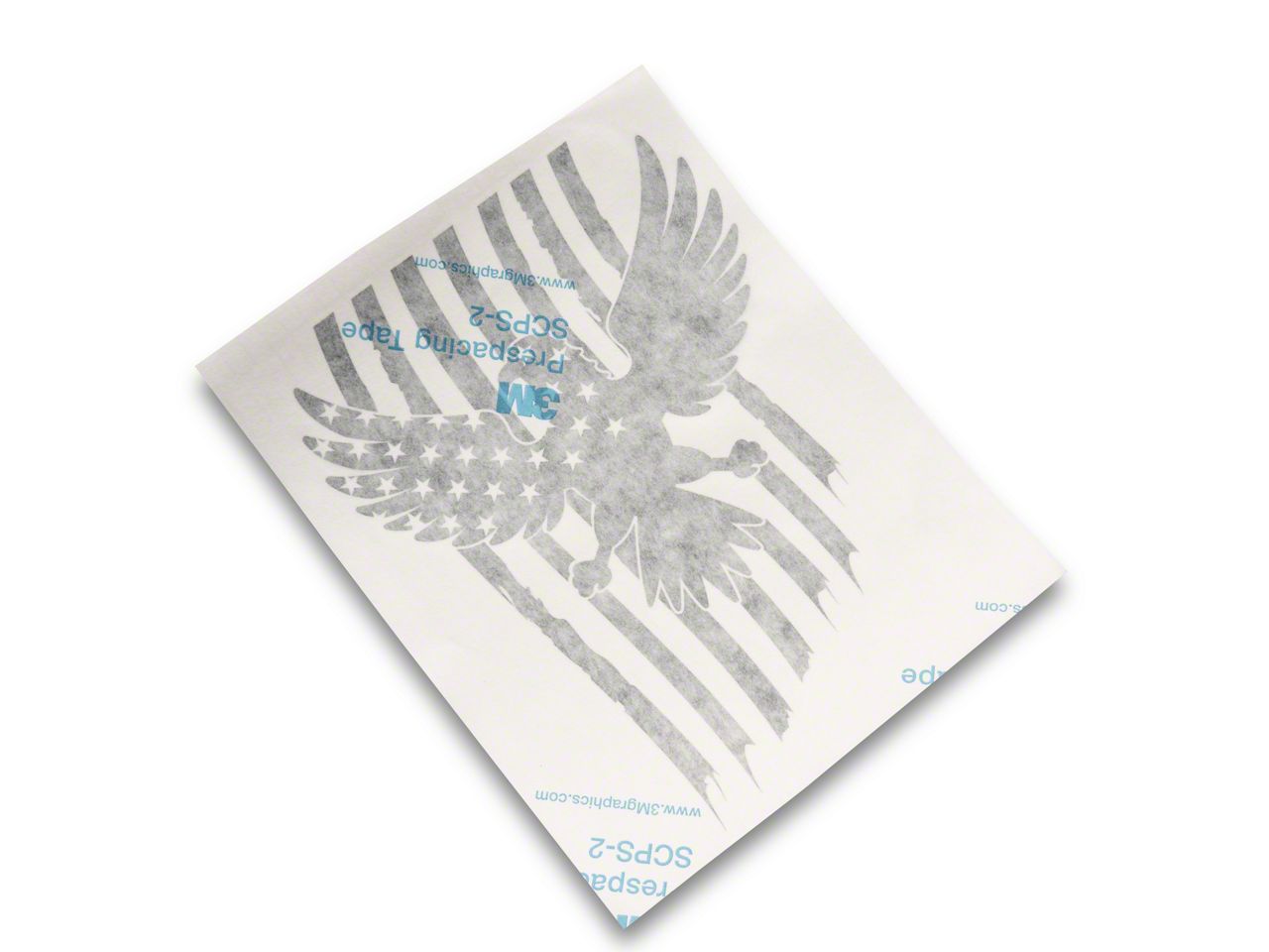 SEC10 F-150 Eagle Stars and Stripes Decal; Gloss Black T580529 ...