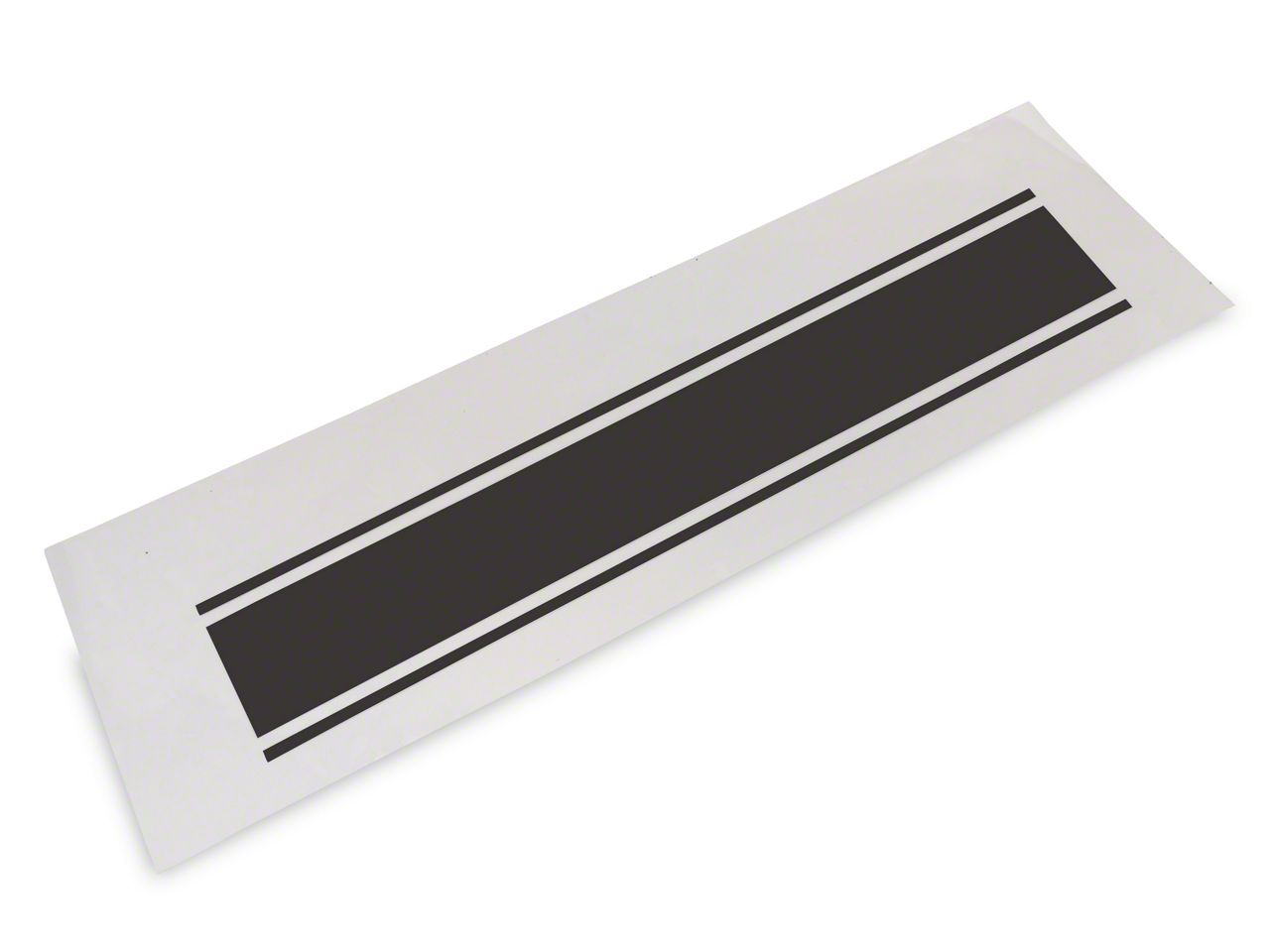 SpeedForm RAM 3500 Rear Vertical Stripe; Matte Black R148741 (94-26 RAM ...