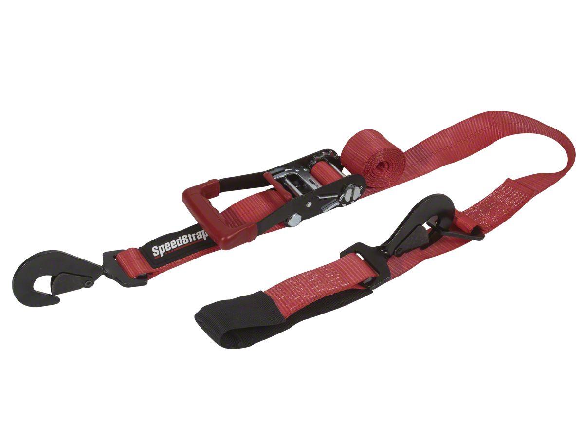 SpeedStrap RAM 1500 2-Inch x 10-Foot Ratchet Tie Down with Twisted Snap ...
