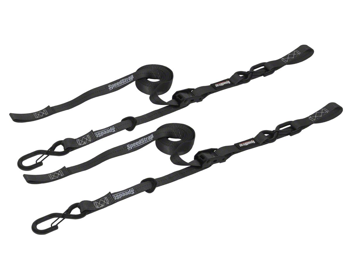 SpeedStrap RAM 3500 1-Inch x 10-Foot Cam-Lock Tie Downs with Snap S ...