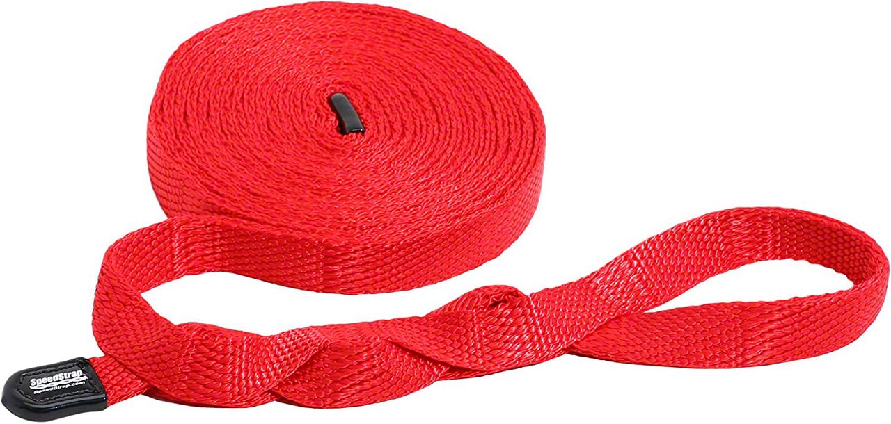 SpeedStrap Silverado 2500 1-Inch x 50-Foot SuperStrap Weavable Recovery ...