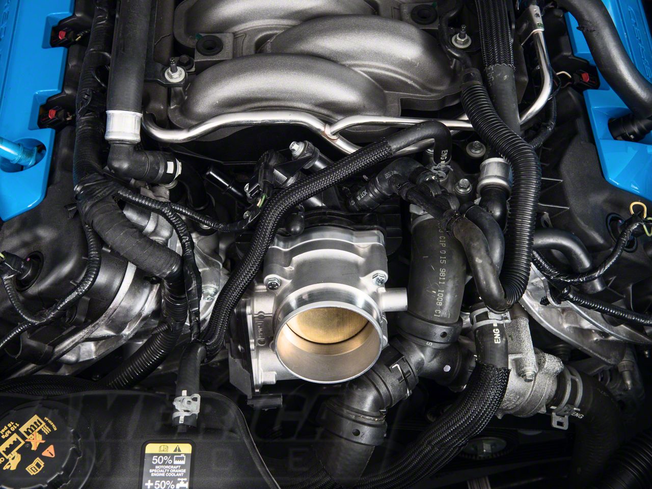 SR Performance F-150 Throttle Body Spacer 41338 (11-20 5.0L F-150)