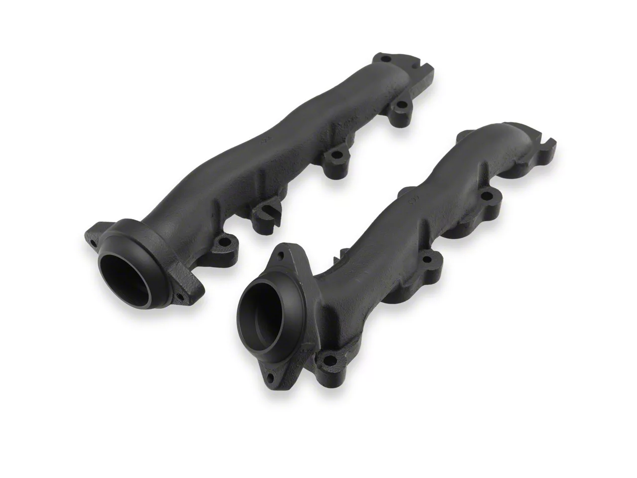 SR Performance RAM 1500 Exhaust Manifold Kit; Ceramic Coated Black ...