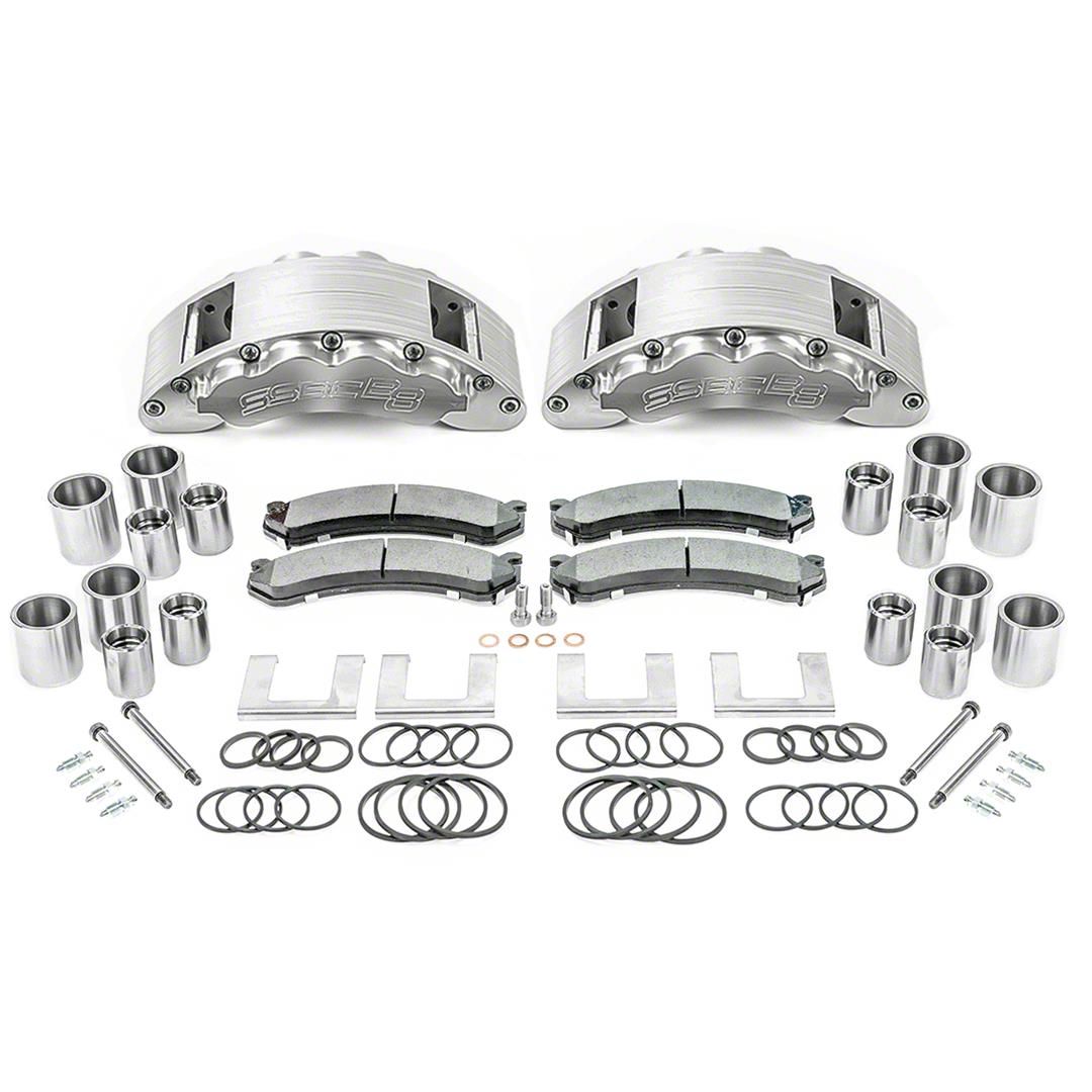 SSBC-USA F-250 Super Duty Barbarian Front 8-Piston Direct Fit Caliper and Semi-Metallic Brake ...