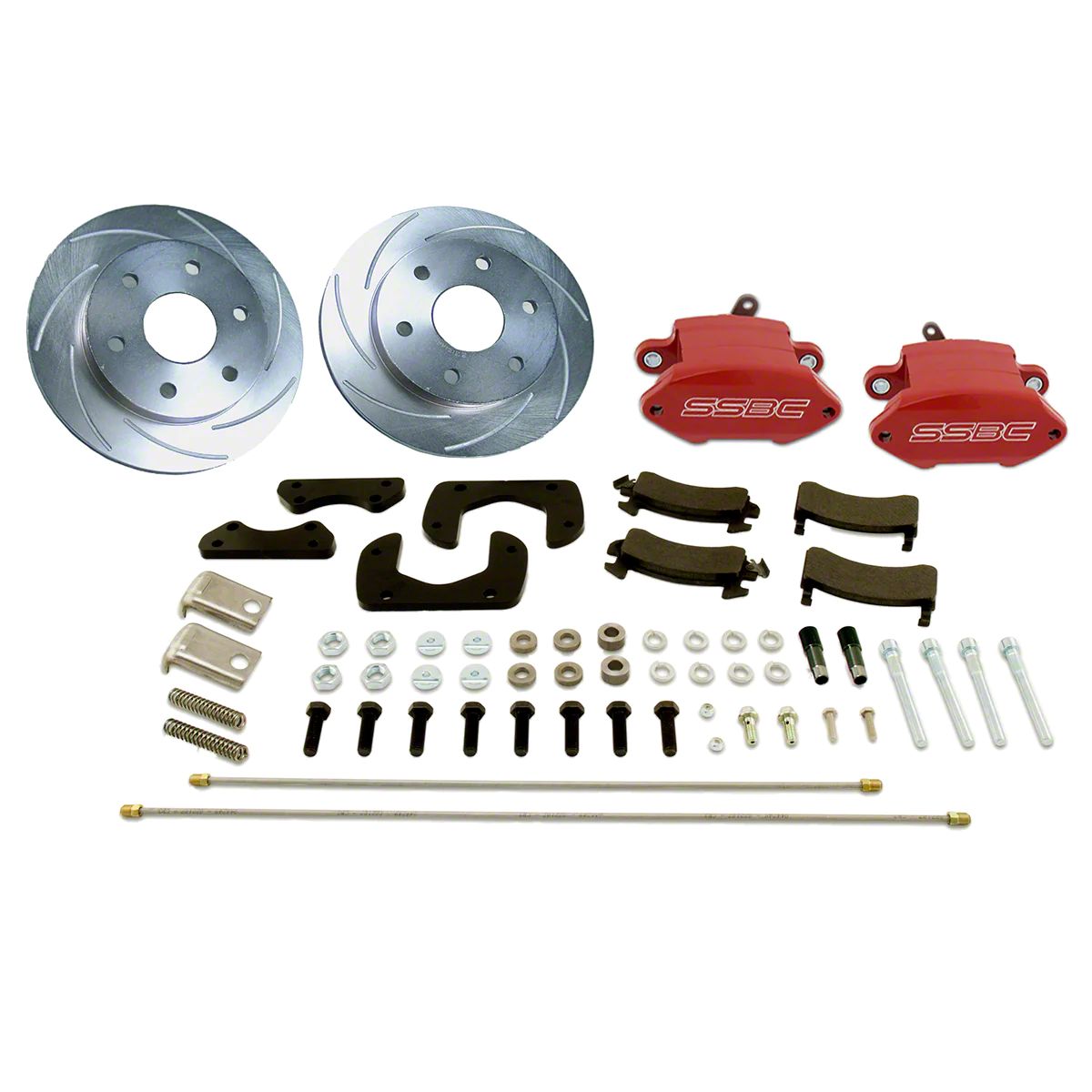 SSBC-USA Sierra 1500 Super Truck R1 Rear Disc Brake Conversion Kit with ...
