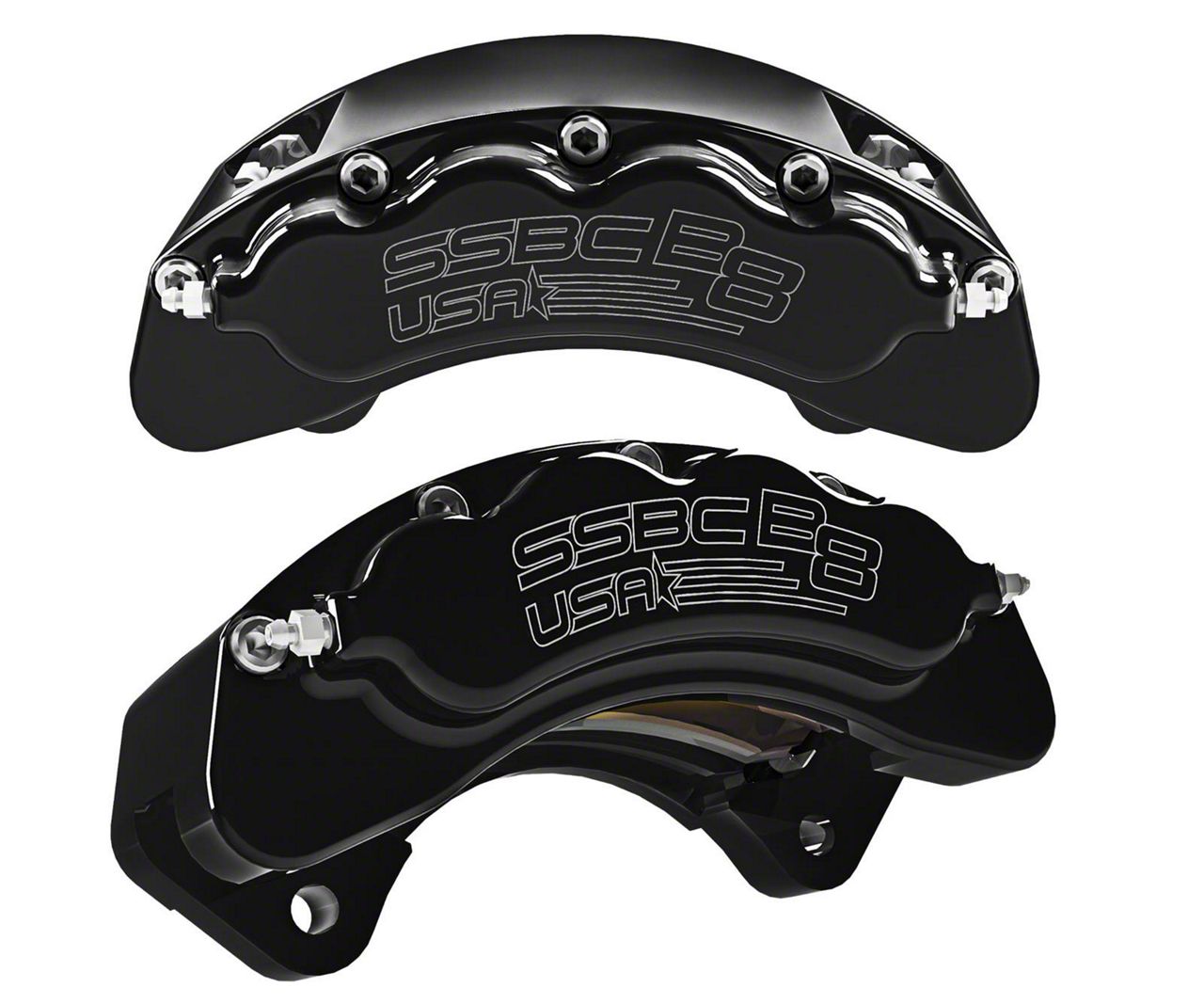 Ssbc Usa Silverado 1500 B8 Brawler Front 8 Piston Direct Fit Caliper
