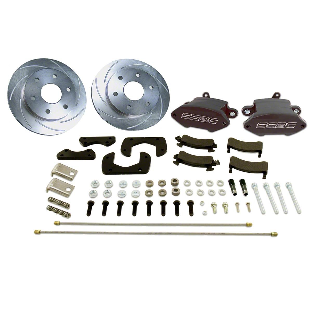 SSBC-USA Silverado 1500 Super Truck R1 Rear Disc Brake Conversion Kit ...
