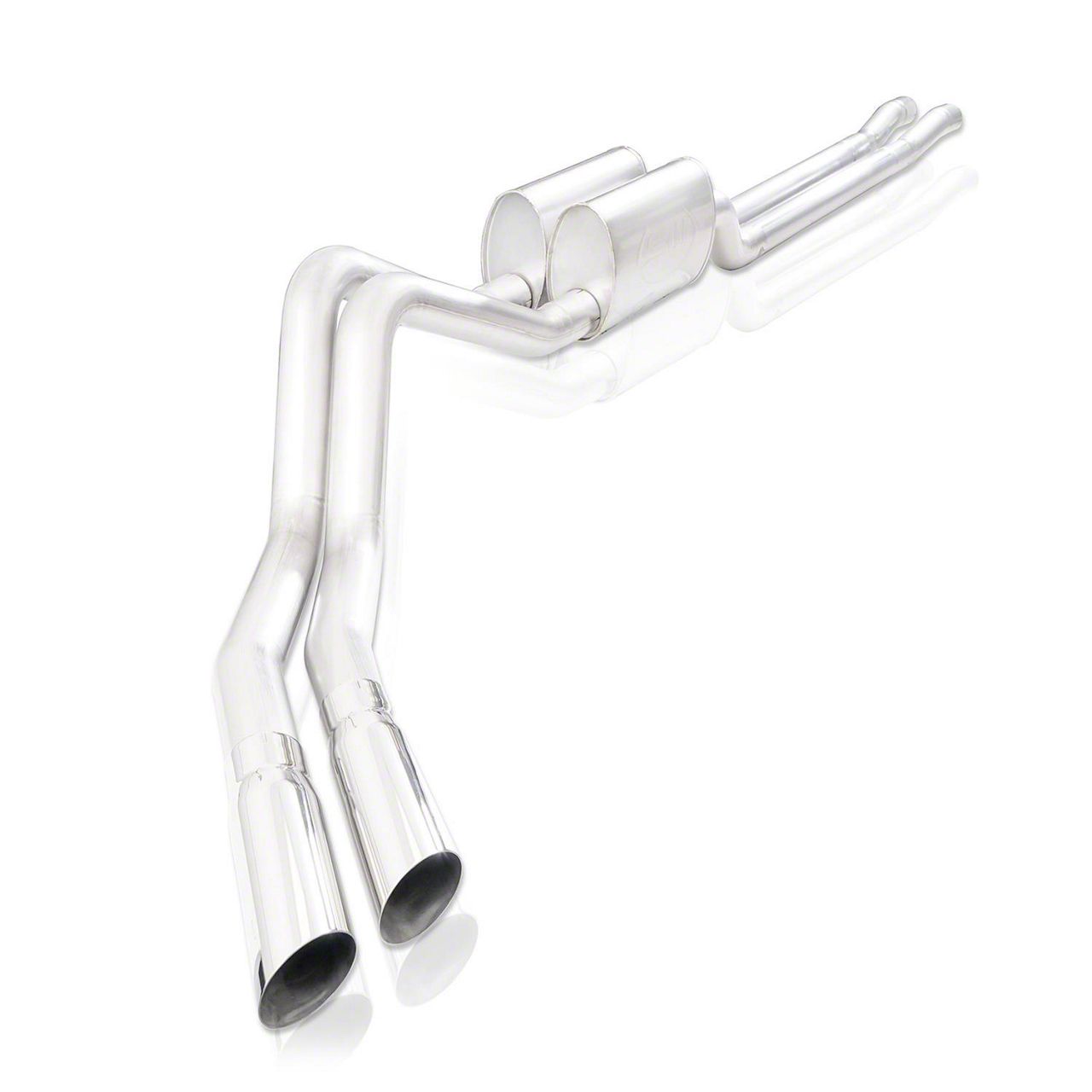 Stainless Works F-150 Redline Series Dual Exhaust System with Polished ...