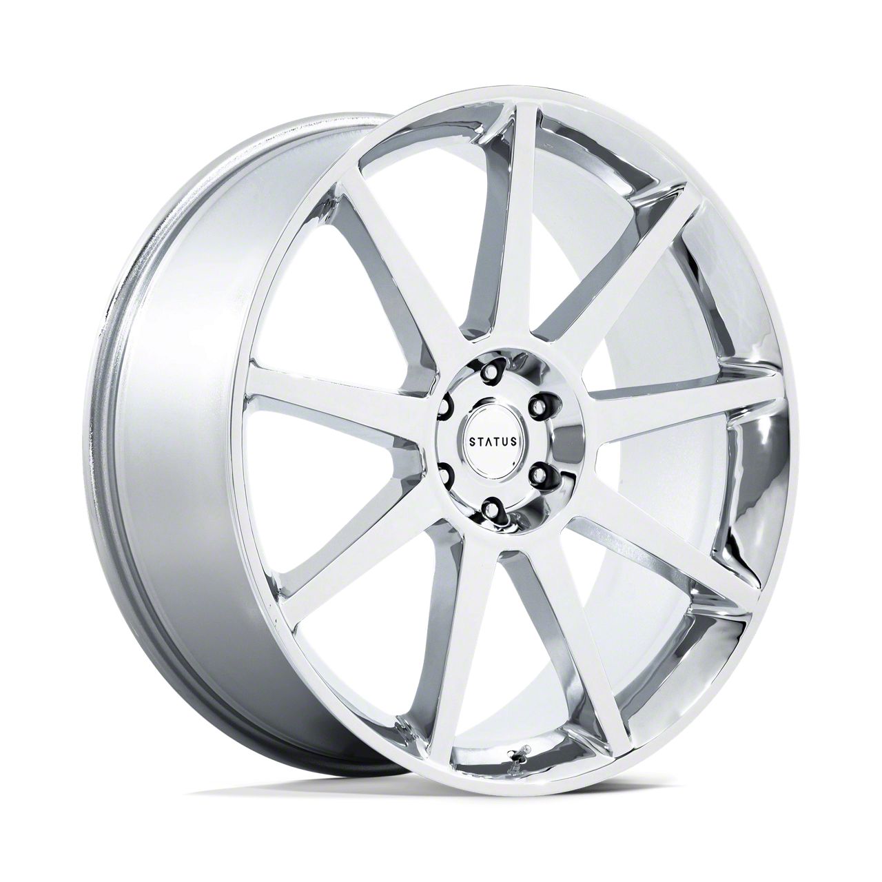Status F-150 Mammoth Chrome 6-Lug Wheel; 24x10; 30mm Offset ...