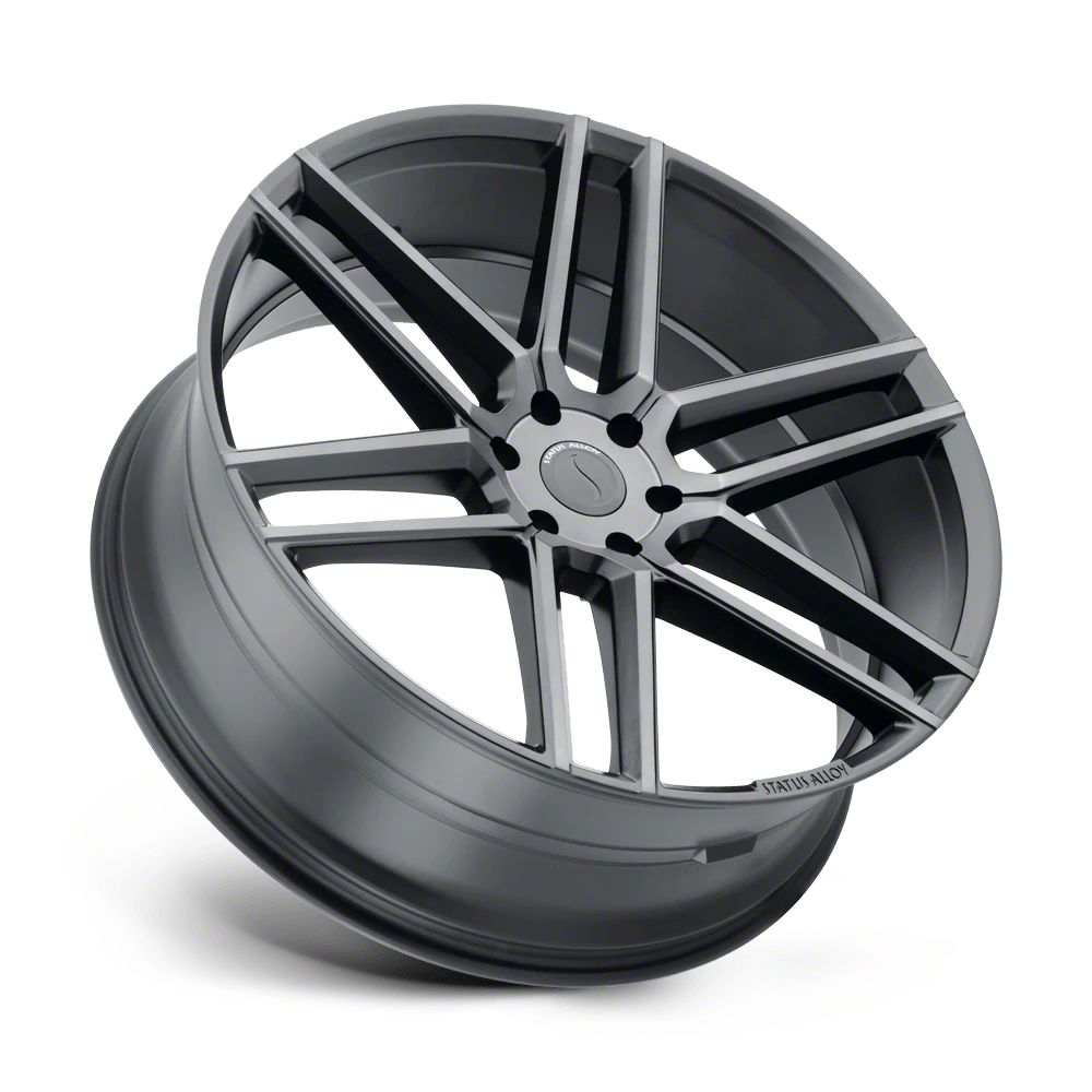 Status Yukon Titan Carbon Graphite 6-Lug Wheel; 24x9.5; 25mm Offset ...