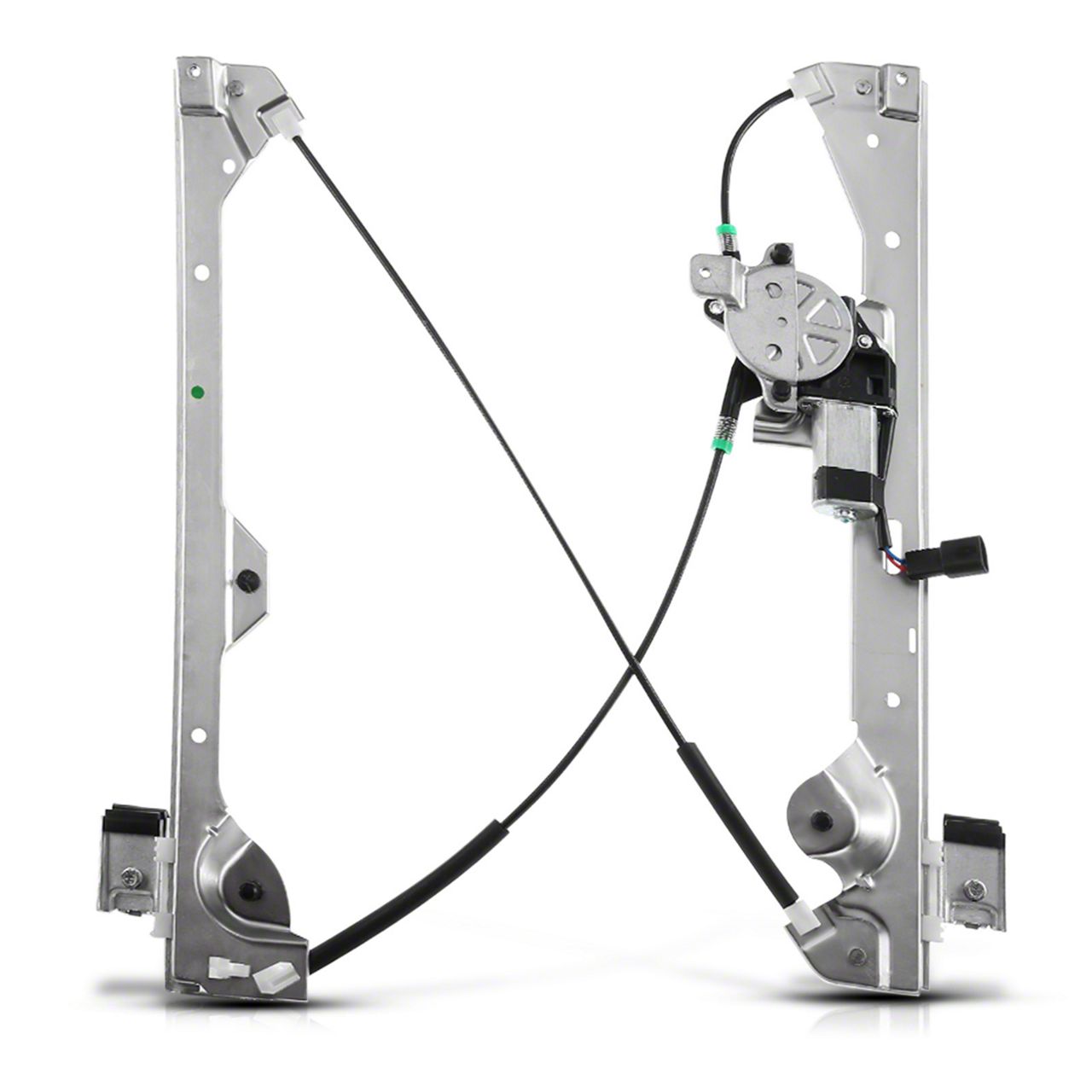 Silverado 1500 Power Window Regulator with Motor; Rear Driver Side (07 ...