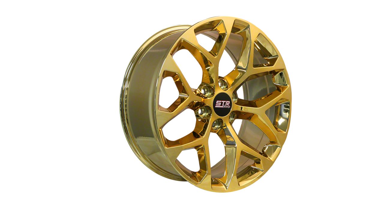 STR Racing Sierra 1500 STR701 Candy Gold 6-Lug Wheel; 24x10; 27mm ...