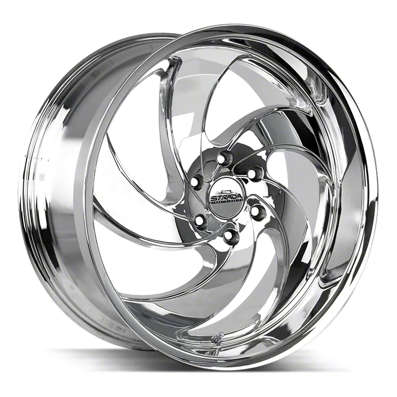 Strada Silverado 1500 Retro 5 Chrome 6-Lug Wheel; 22x10; 24mm Offset ...