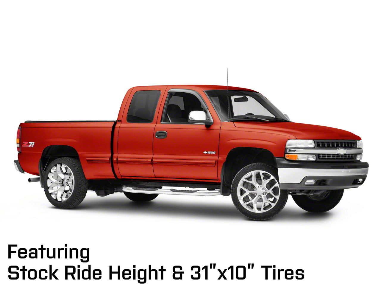 Strada OE Replica Silverado 1500 Snowflake Chrome 6-Lug Wheel; 22x9 ...