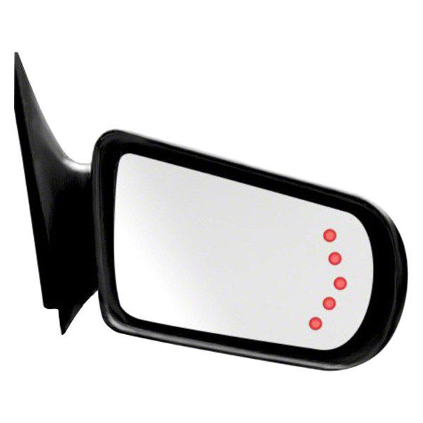 Street Scene Dakota Cal Vu Electric Mirrors with Front and Rear Facing ...