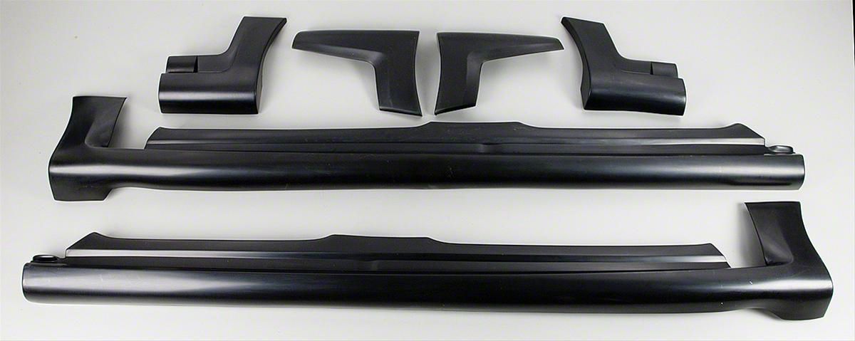 Street Scene F-150 Side Skirts; Unpainted 950-70842 (04-08 F-150 ...