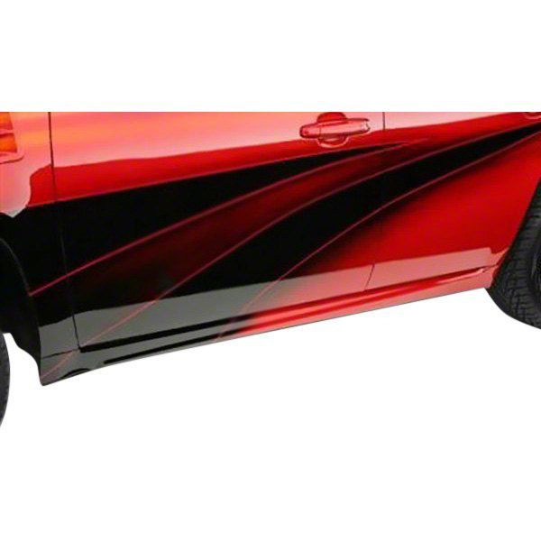 Street Scene F-150 Side Skirts; Unpainted 950-70844 (04-08 F-150 ...