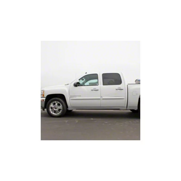 Street Scene Silverado 1500 Side Skirts; Unpainted 950-70178 (07-13 ...
