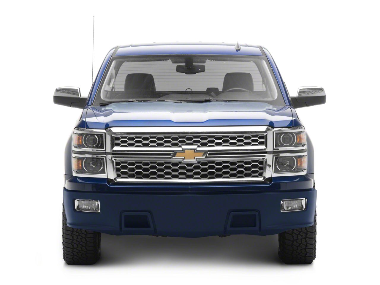 Street Scene Silverado 1500 SS Style Front Bumper Cover; Unpainted 950 ...