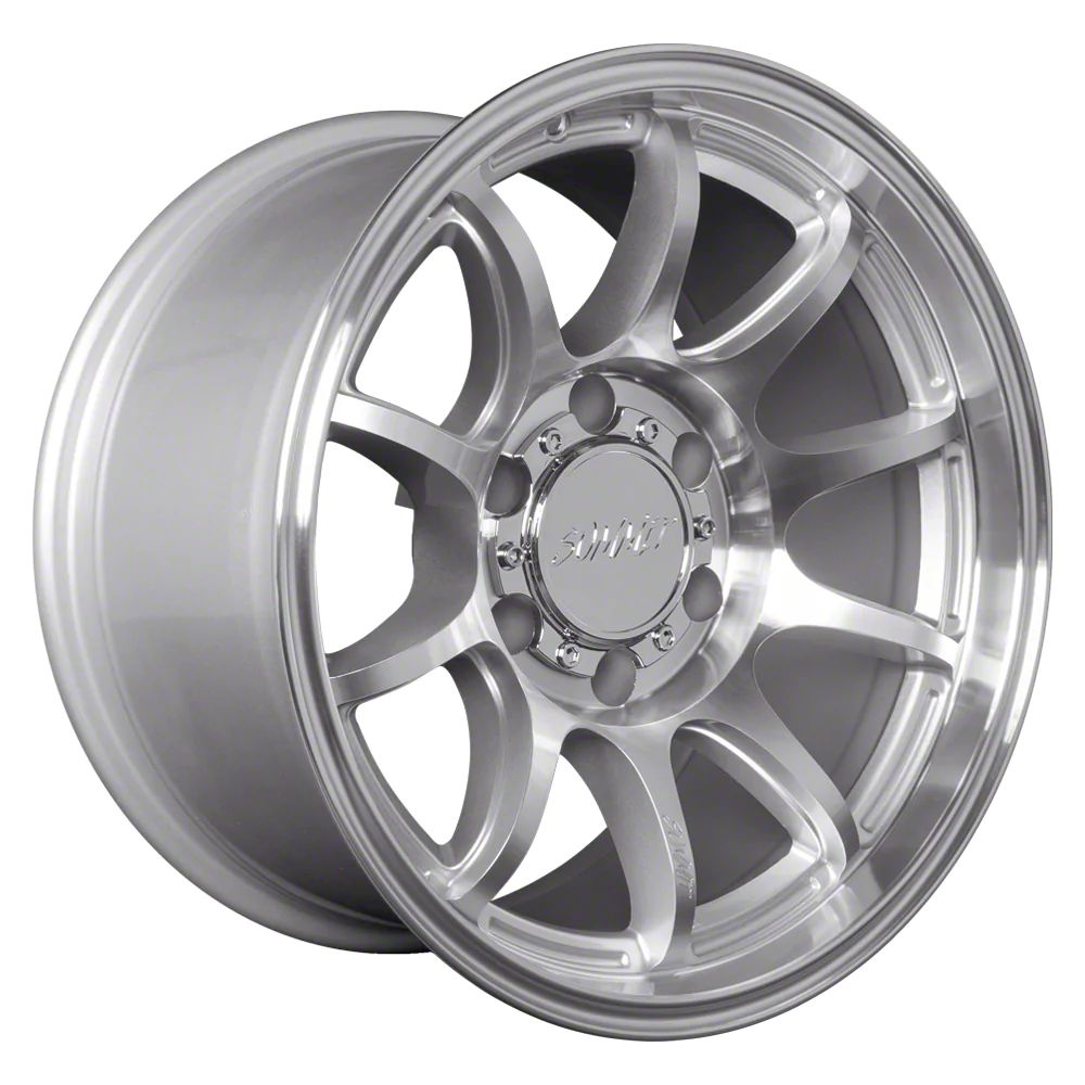 SSW Off-Road Wheels Silverado 1500 Apex Machined Silver 6-Lug Wheel ...
