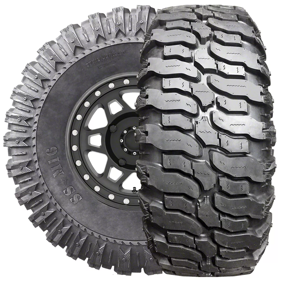 Super Swamper Silverado 2500 SS-M16 Hybrid Terrain Tire M16-33R (35 ...