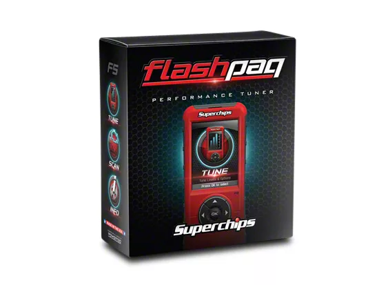 Superchips F-150 Flashpaq F5 Tuner 1845 (15-20 2.7L EcoBoost F-150)