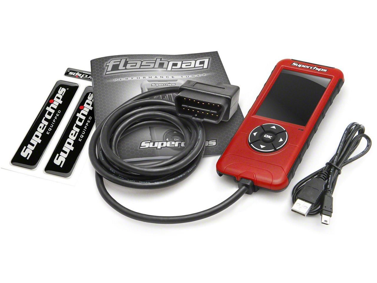 Superchips Silverado Flashpaq F5 Tuner 2845 (14-16 5.3L Silverado 1500)