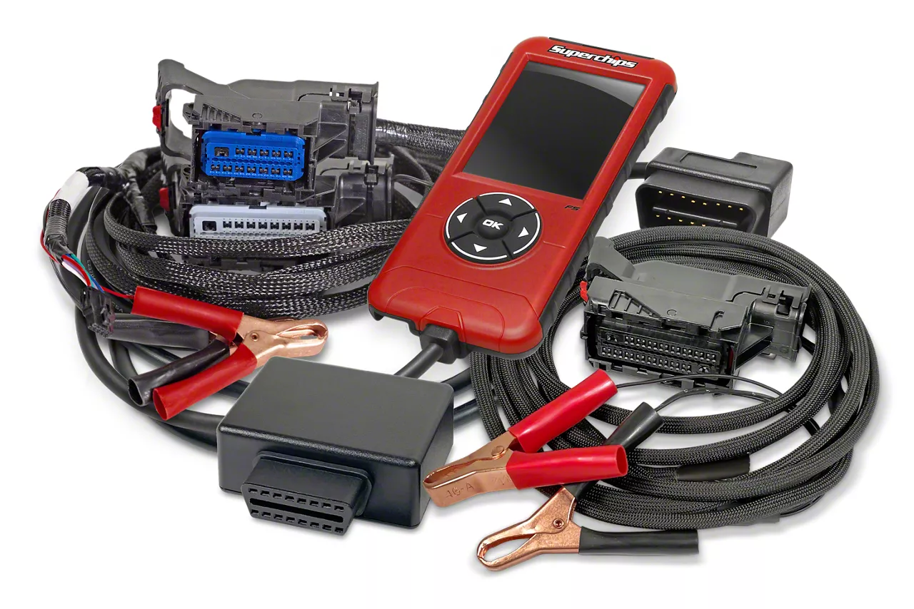 Superchips Silverado 1500 Flashpaq F5 Tuner with Locksmith 2849-F (19 ...