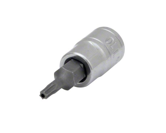 F-250 Super Duty 1/4-Inch Drive Torx Bit; Tamper Resistant