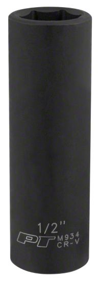 F-250 Super Duty 3/8-Inch Drive Impact Socket; Standard; Deep Wall