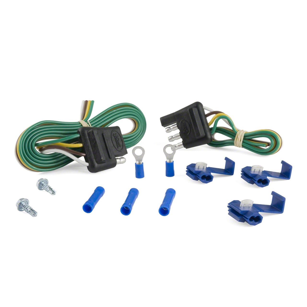 F-250 Super Duty 4-Way Flat Connector Plug and Socket with 12 and 48 ...