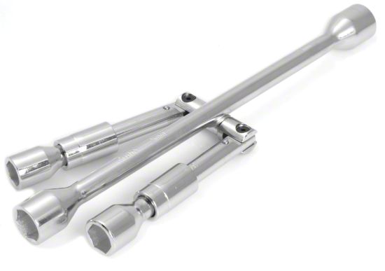 Universal AT 4-Way Folding Lug Wrench - Free Shipping