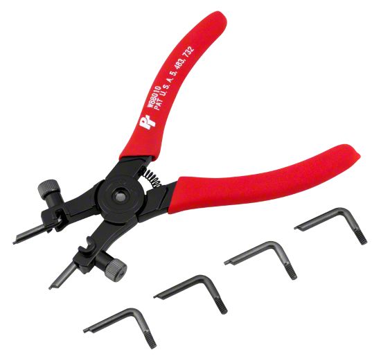 Universal AT Adjustable Internal Snap Ring Pliers Kit - Free Shipping