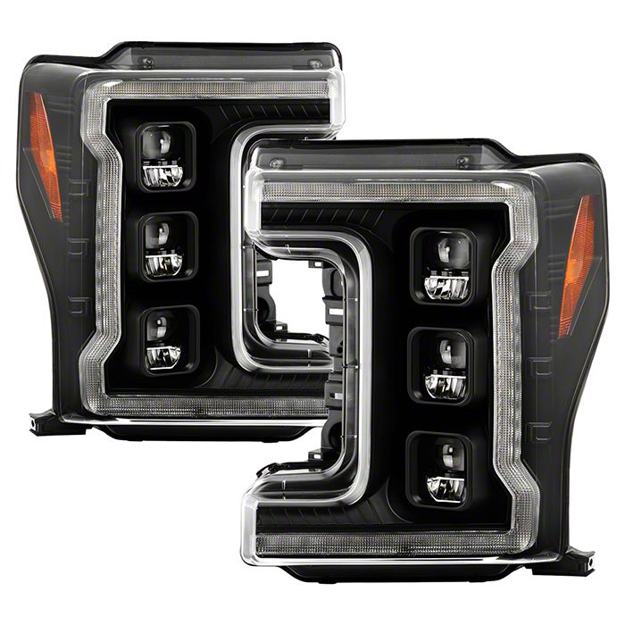 F-250 Super Duty APEX Series Sequential Turn Signal Full LED Headlights ...
