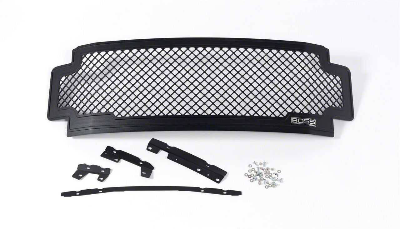 Putco F-250 Super Duty Boss Mesh Upper Grille Insert; Black 270547B (17 ...