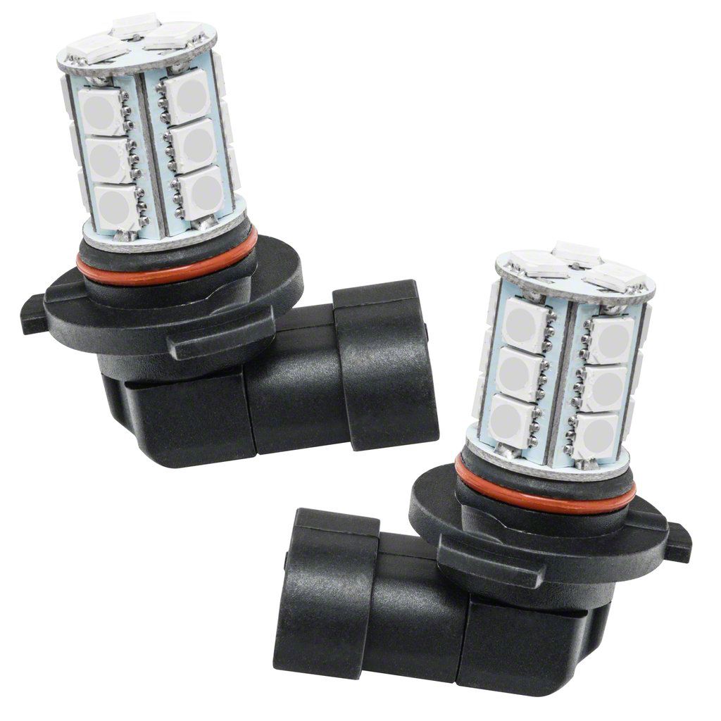 Oracle F-250 Super Duty H10 / 9145 18-LED Bulbs; Amber, Pair 3601-005