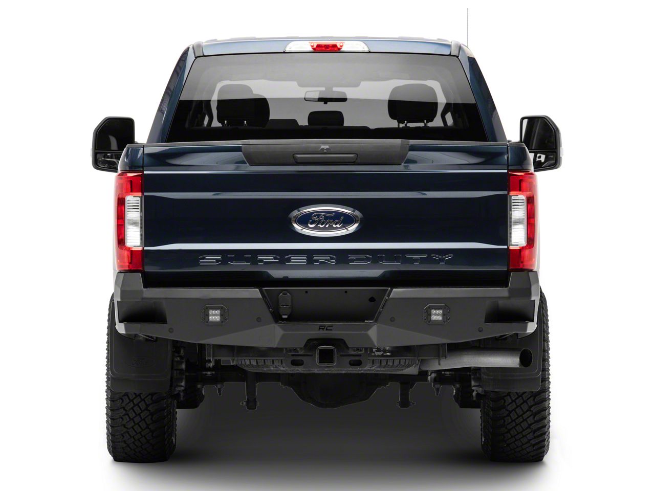 Rough Country F-250 Super Duty Heavy Duty LED Rear Bumper 10788 (17-22 ...