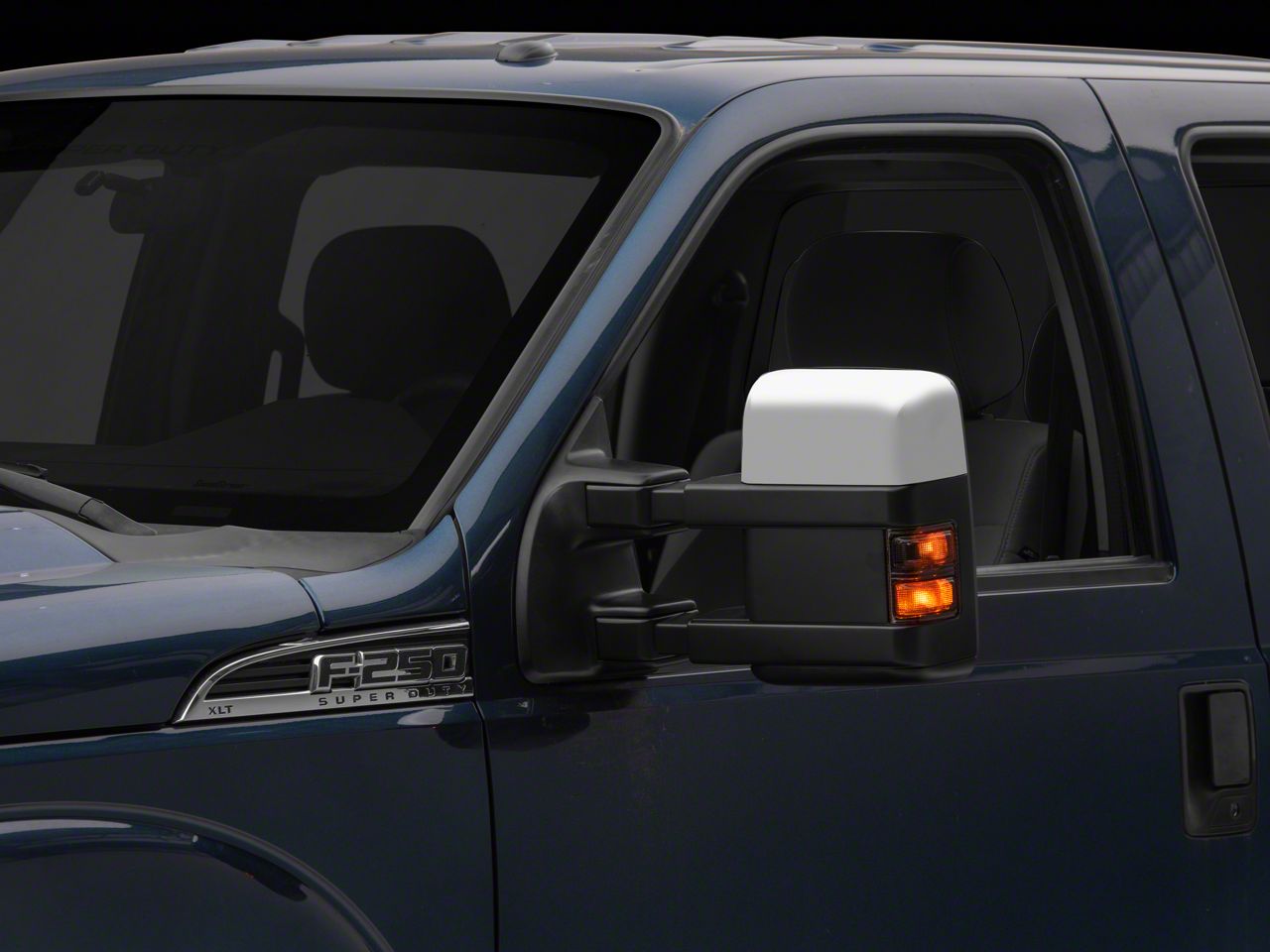 F-250 Super Duty Powered Heated Memory Power Folding Towing Mirrors ...