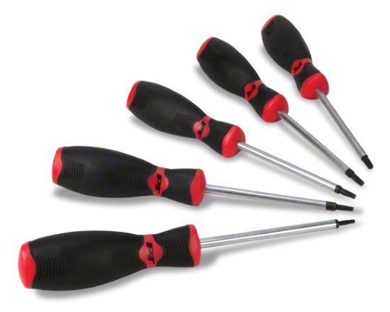 Universal AT Star Screwdriver Set; 5-Piece Set - Free Shipping