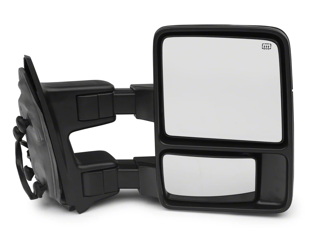 F-250 Super Duty Powered Heated Towing Mirror with Amber LED Turn ...