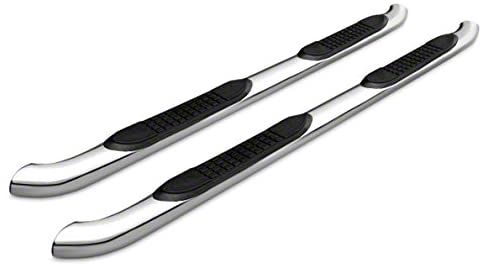 F-250 Super Duty Truck Cab Side Step; Stainless, 2 pieces, 3 inch (18 ...