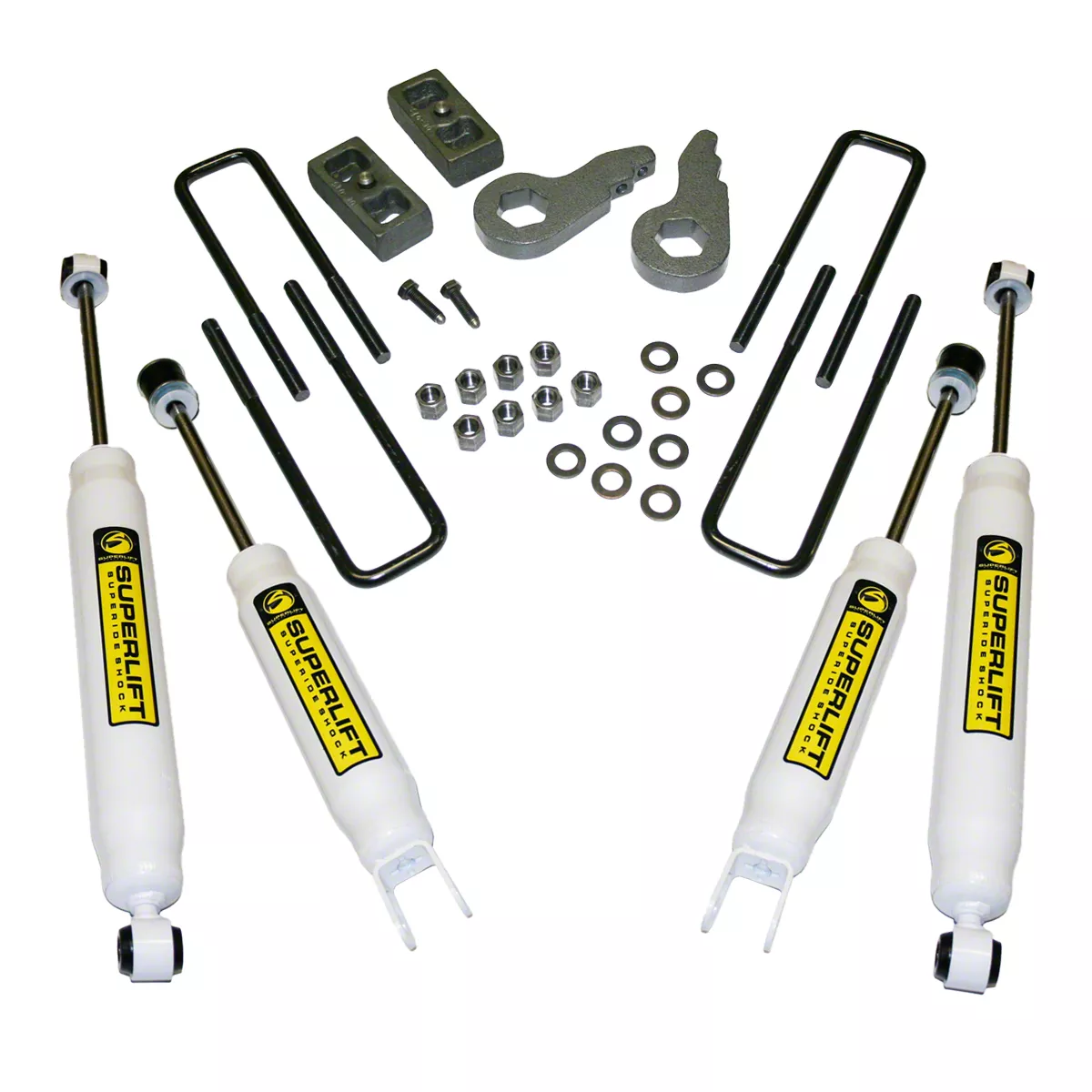 SuperLift Silverado 2.5 in. Suspension Lift Kit w/ Superide Shocks ...