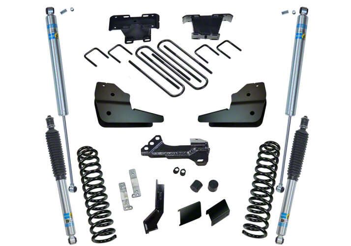 SuperLift F-250 Super Duty 4-Inch Suspension Lift Kit with Bilstein 5100 Shocks K1028B (23-24 ...