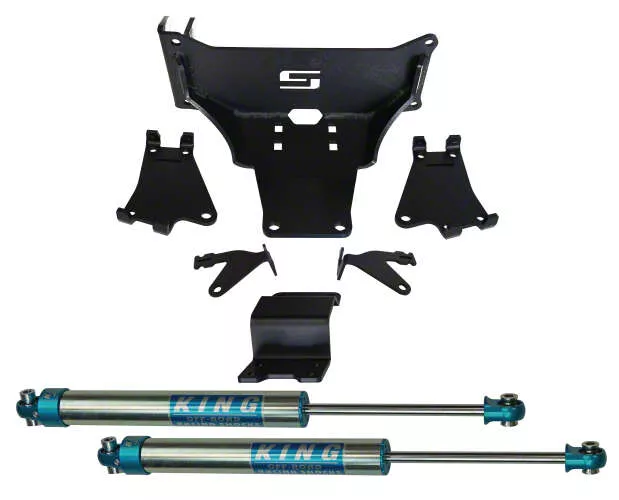 SuperLift F-250 Super Duty Dual Steering Stabilizer Kit with King 2.0 ...